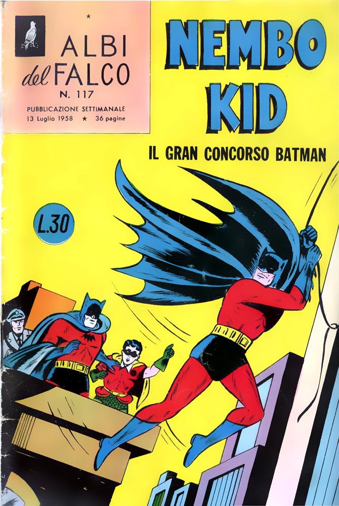 13 COVERS: A Brief History of ITALY’s RED BATMAN | 13th Dimension ...
