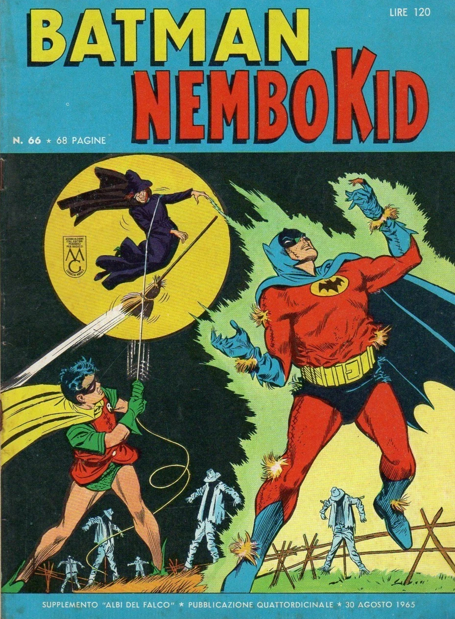 13 COVERS: A Brief History of ITALY’s RED BATMAN | 13th Dimension ...