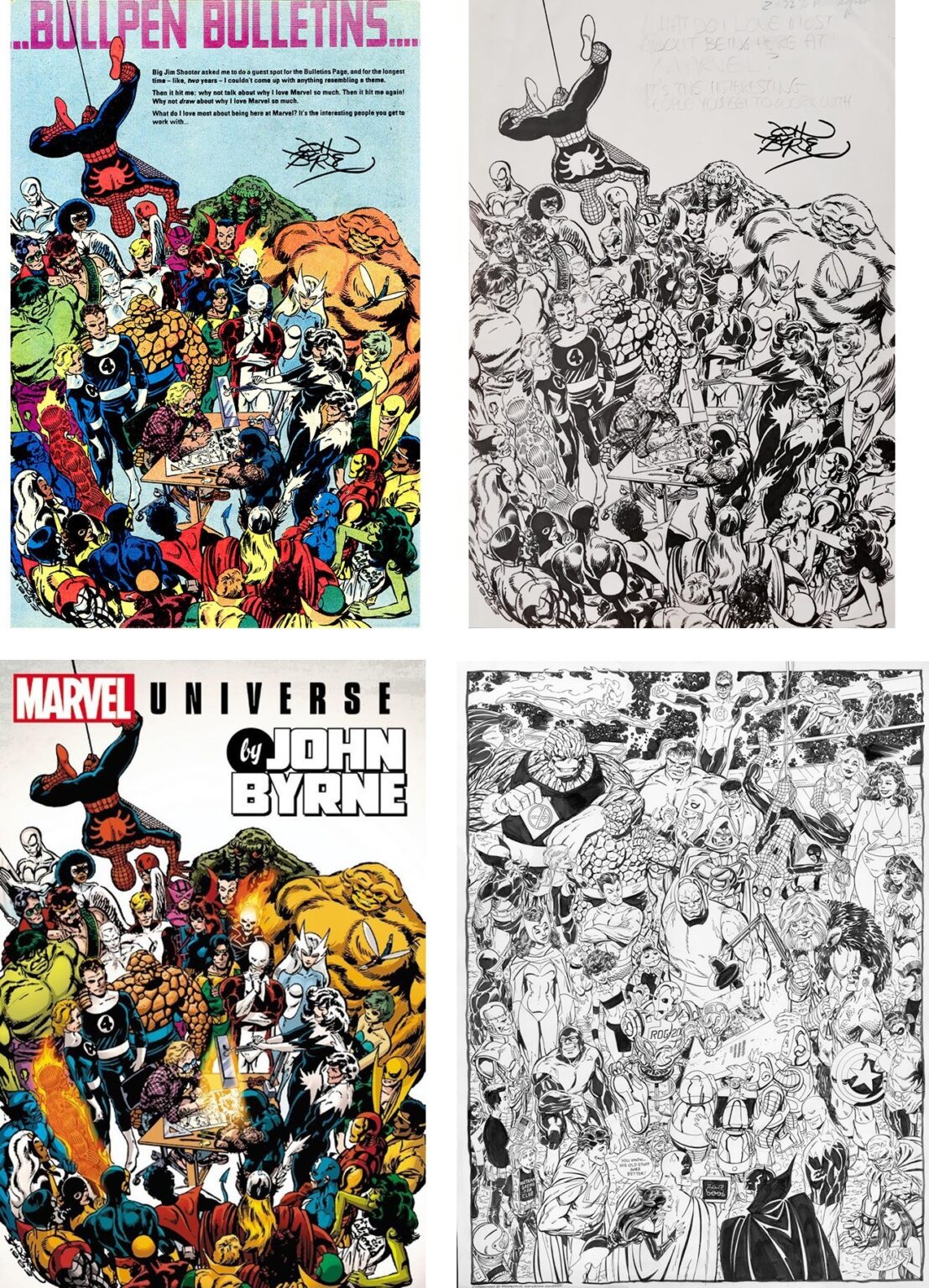 13 Times JOHN BYRNE Drew Himself Into His Comics | 13th Dimension ...