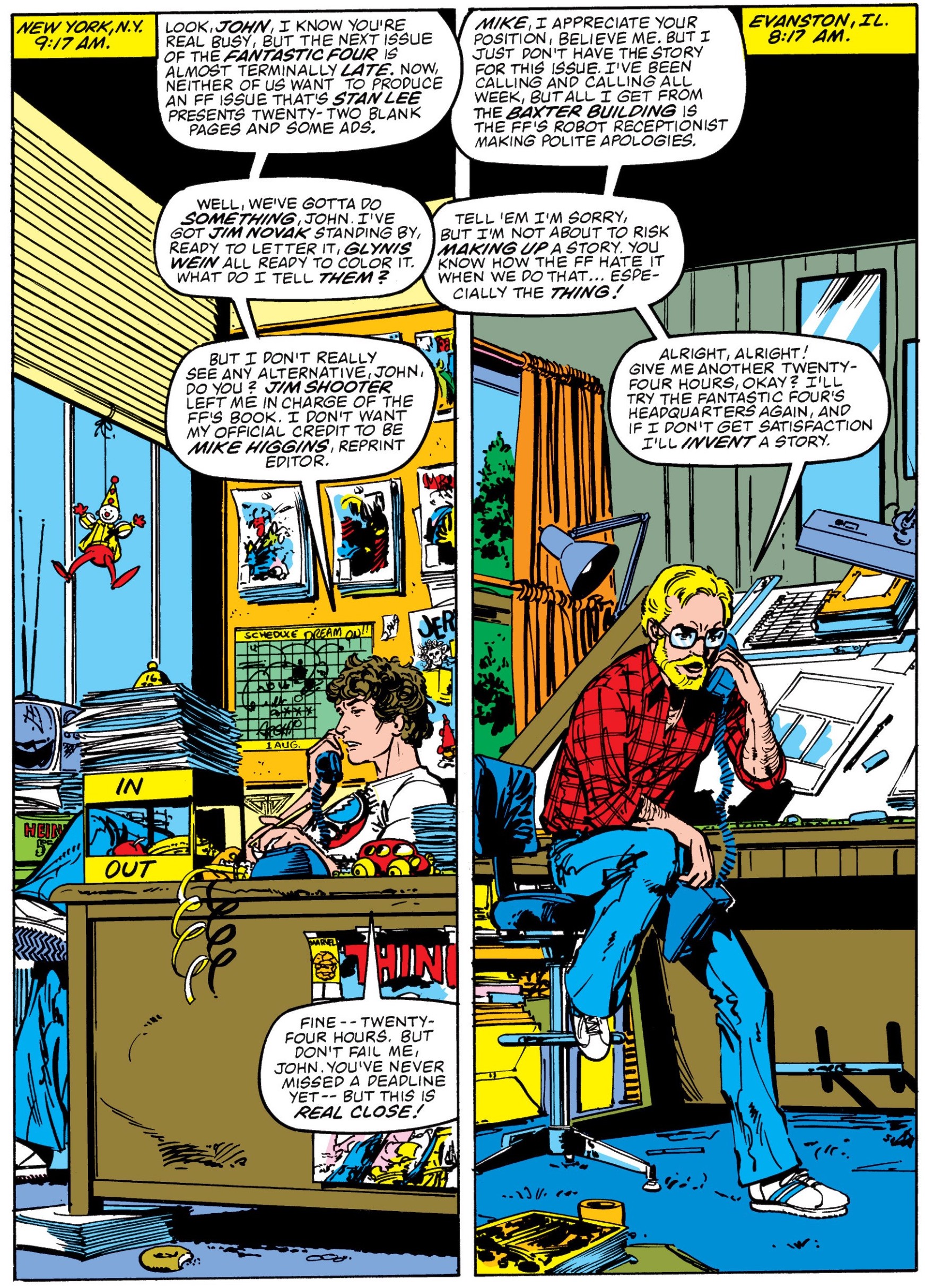 13 Times JOHN BYRNE Drew Himself Into His Comics | 13th Dimension ...