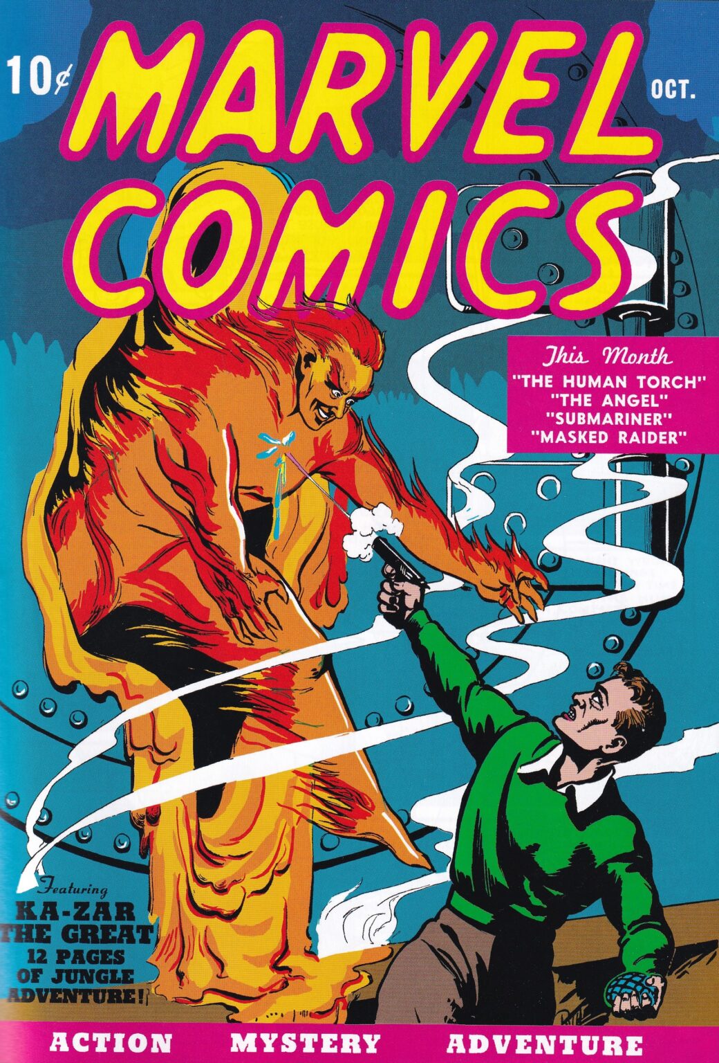 MARVEL COMICS #1 and the Empire That Almost Wasn’t | 13th Dimension ...