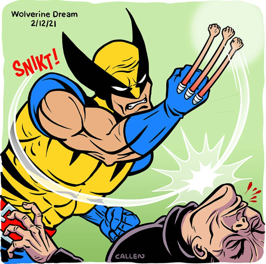 The Strange Dream Life of WOLVERINE | 13th Dimension, Comics, Creators ...