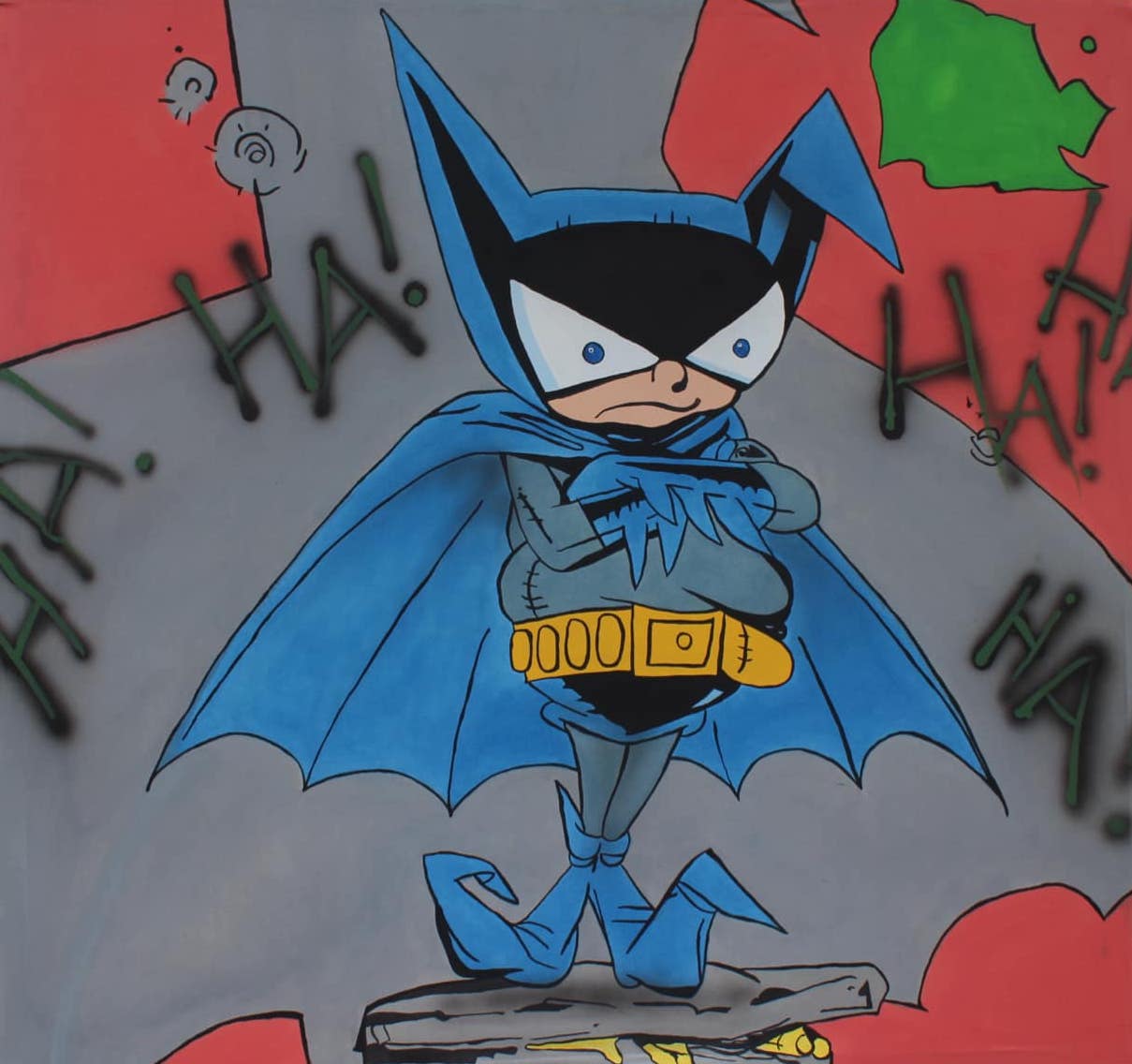 The BATMAN Art of ATHENA FINGER | 13th Dimension, Comics, Creators, Culture