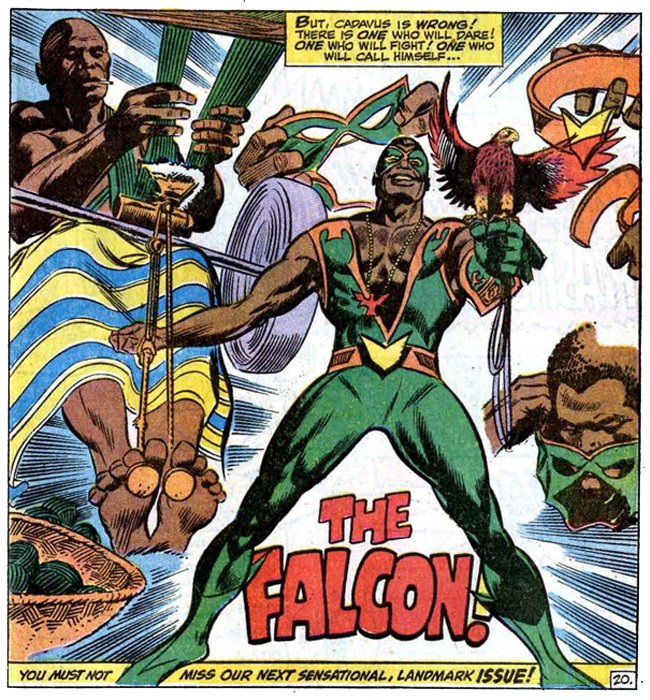 CAPTAIN AMERICA #117: THE FALCON’s Debut Gets New FACSIMILE EDITION ...