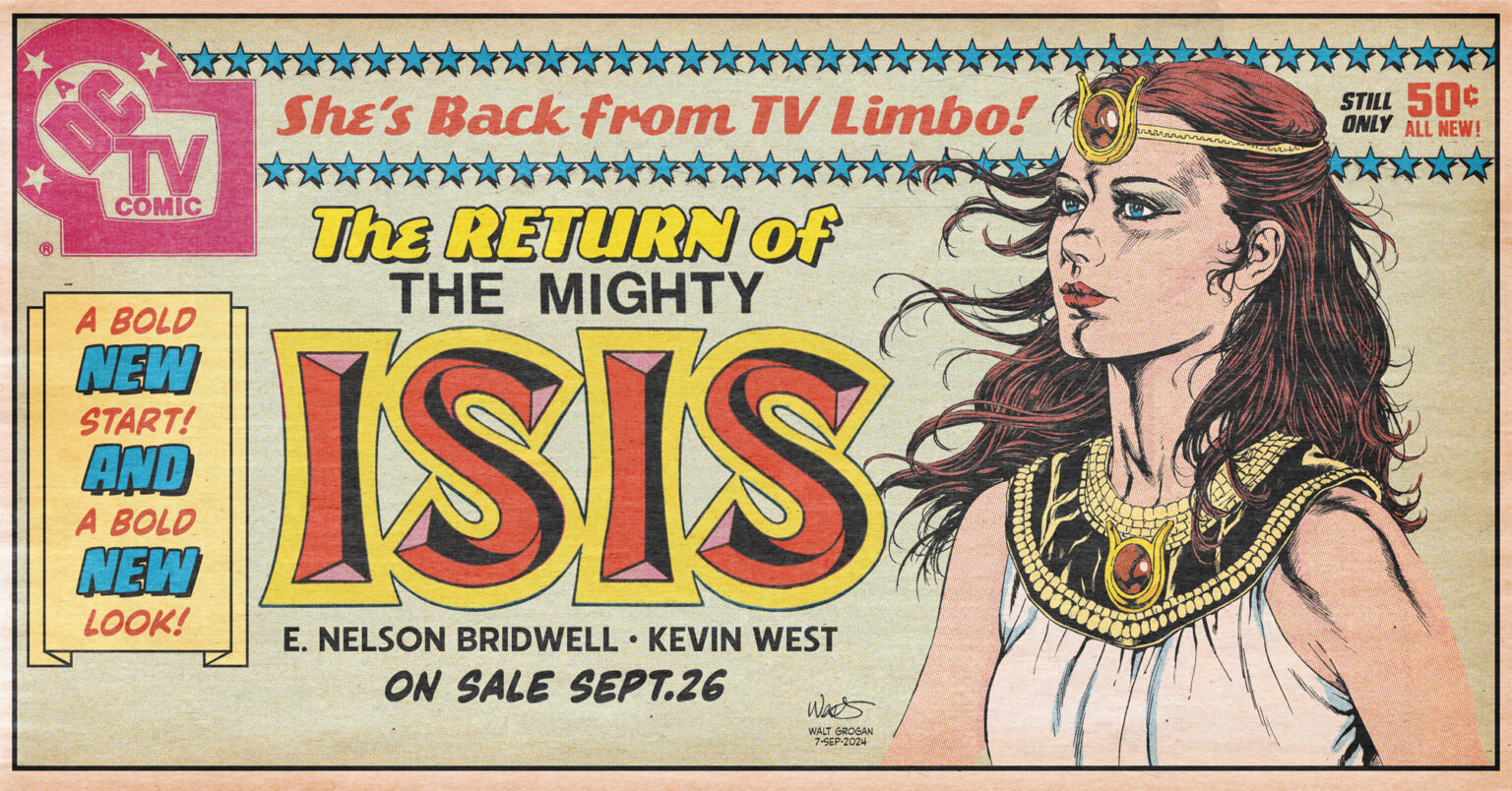THE RETURN OF THE MIGHTY ISIS: The Comic Book That Should Have Been ...