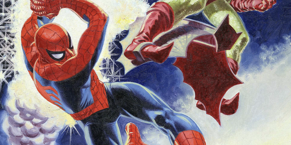 Bask in This Original SPECTACULAR SPIDER-MAN Cover Painting by JOHN ...