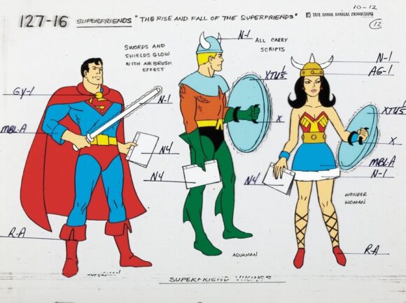 Dig These 13 Beautiful Original SUPER FRIENDS Animation Cels | 13th ...