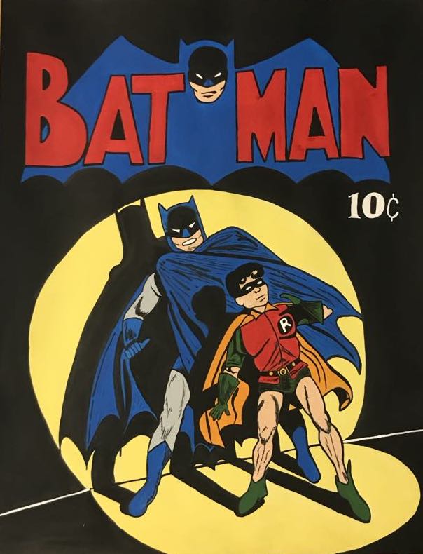 The BATMAN Art of ATHENA FINGER | 13th Dimension, Comics, Creators, Culture