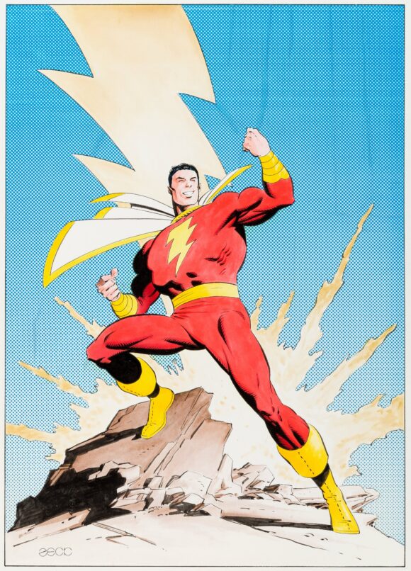 Dig This Electrifying CAPTAIN MARVEL Illustration by MIKE ZECK | 13th ...