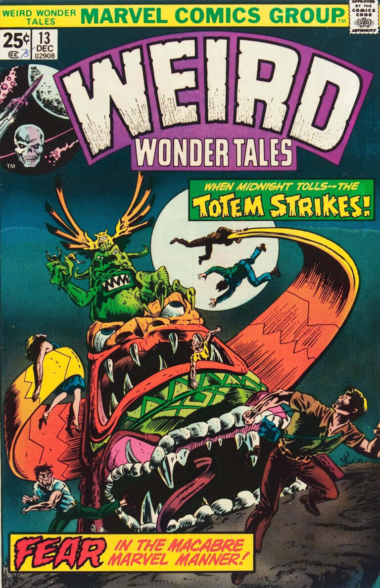 13 Wild and Wacky Marvel WEIRD WONDER TALES Covers | 13th Dimension ...