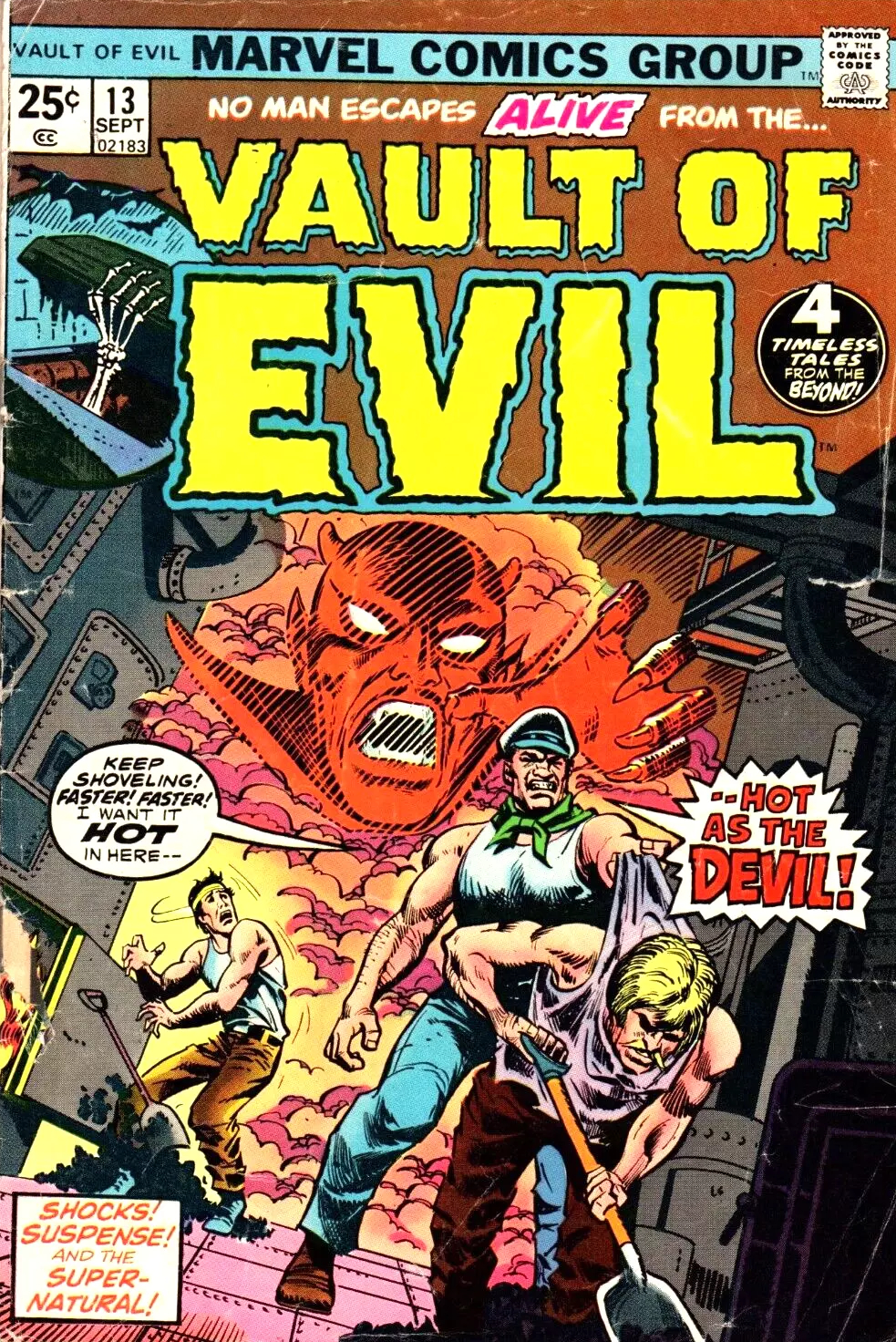 Dig These 13 Chilling Marvel VAULT OF EVIL Covers | 13th Dimension ...