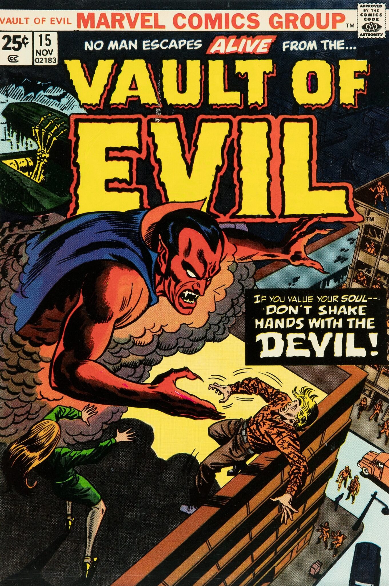 Dig These 13 Chilling Marvel VAULT OF EVIL Covers | 13th Dimension ...