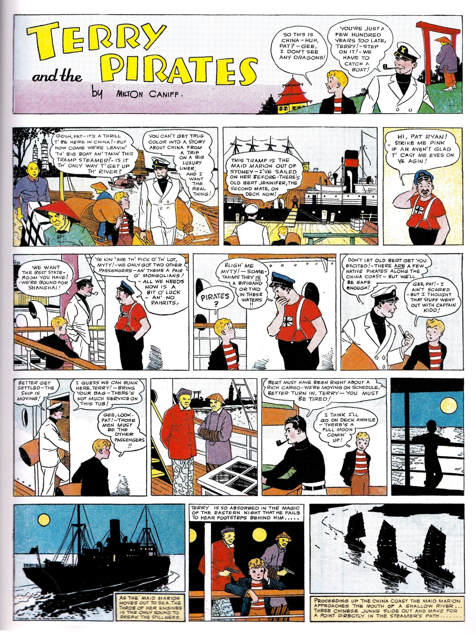 TERRY AND THE PIRATES: A 90th ANNIVERSARY Salute to One of Comics ...