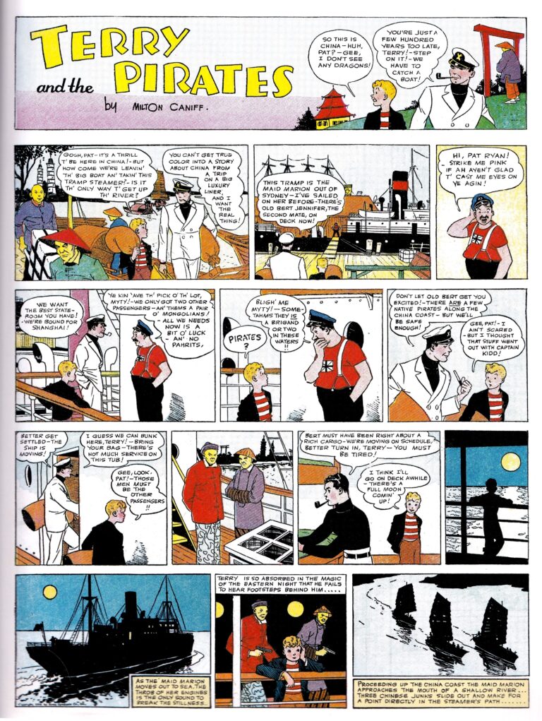 TERRY AND THE PIRATES: A 90th ANNIVERSARY Salute to One of Comics ...