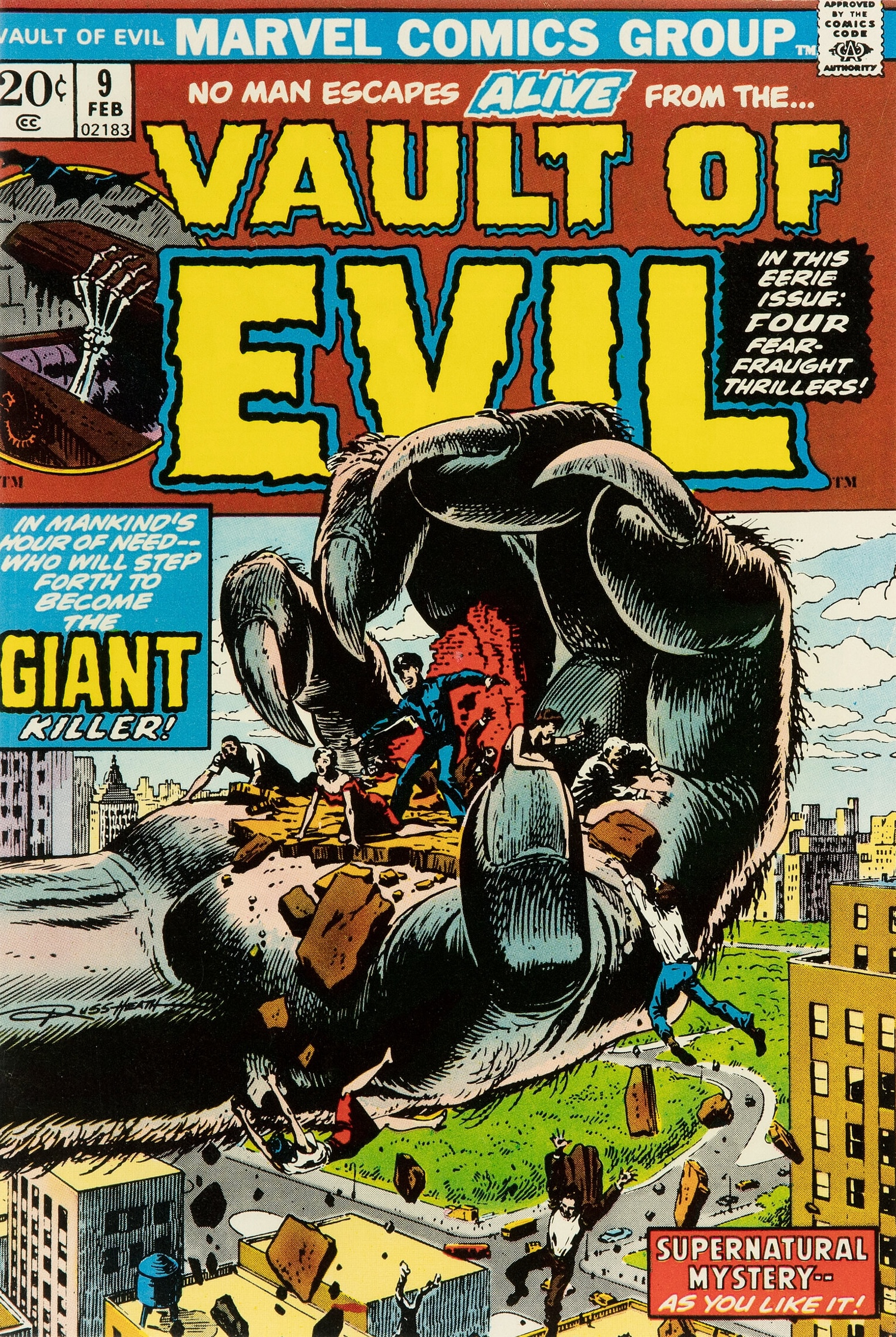 Dig These 13 Chilling Marvel VAULT OF EVIL Covers | 13th Dimension ...
