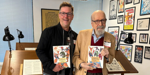 LARRY LIEBER: Visiting MARVEL COMICS With One of the Last Links to the ...