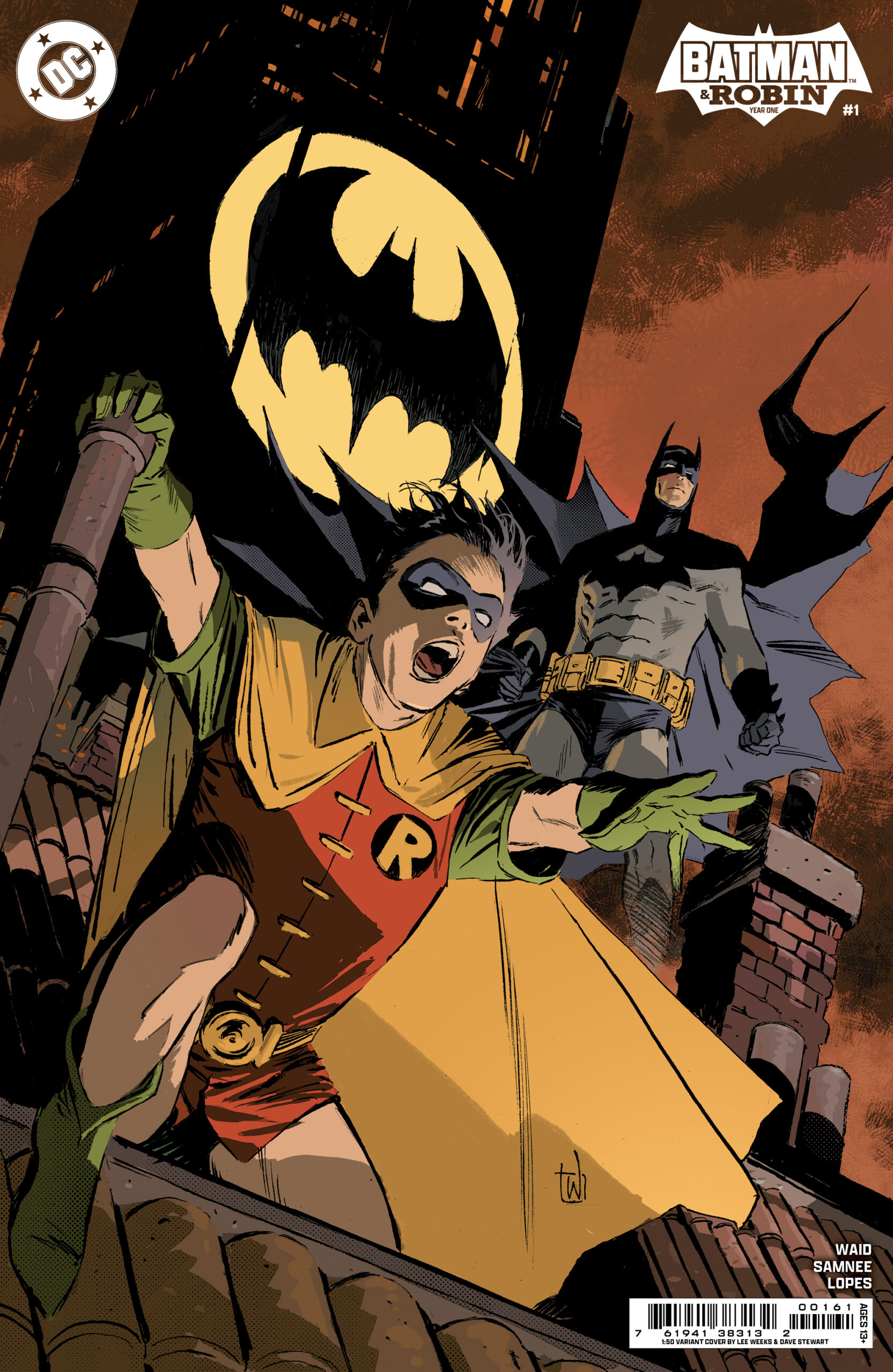 BATMAN AND ROBIN: YEAR ONE — DC Unveils Nifty Final Variant Cover ...