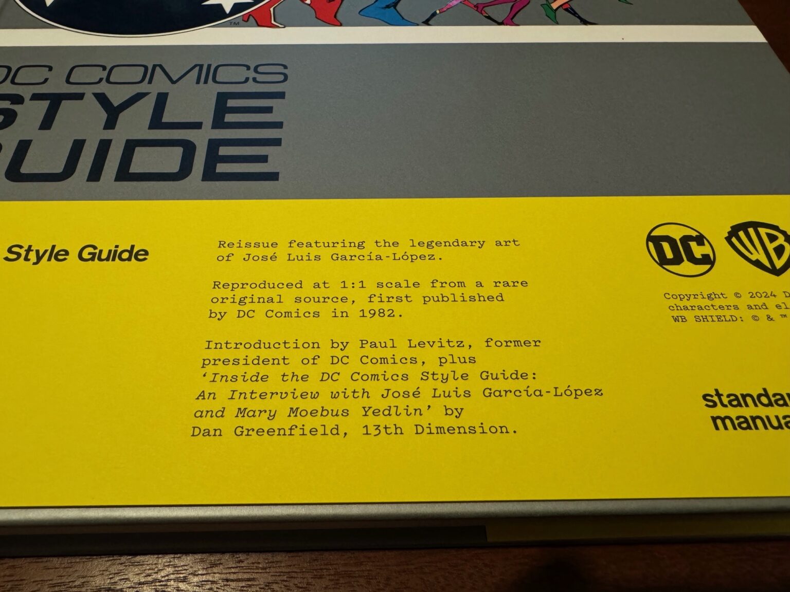 HERE IT IS! Your EXCLUSIVE FIRST LOOK at the 1982 DC COMICS STYLE GUIDE ...