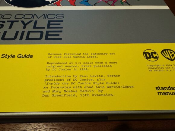 HERE IT IS! Your EXCLUSIVE FIRST LOOK at the 1982 DC COMICS STYLE GUIDE ...