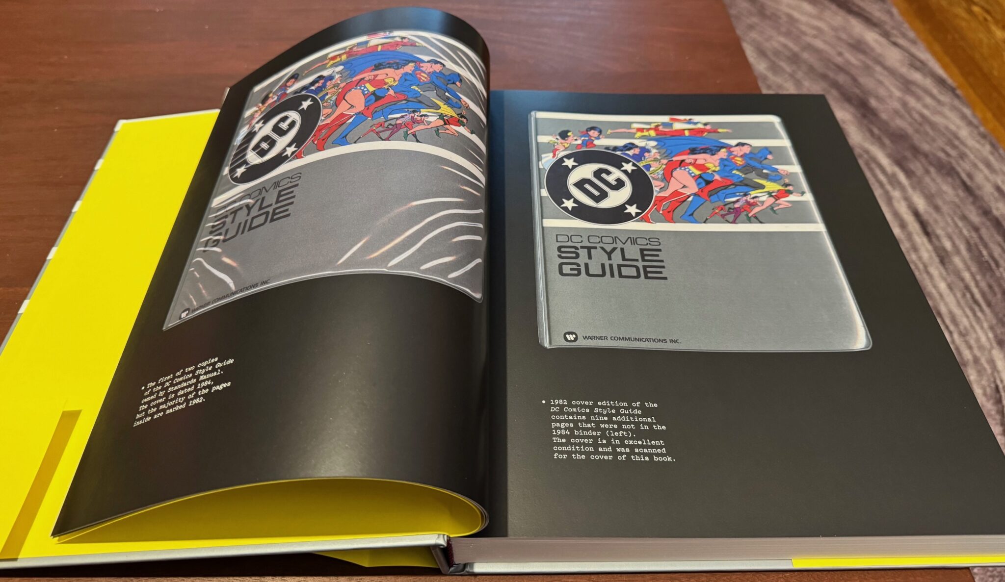 HERE IT IS! Your EXCLUSIVE FIRST LOOK at the 1982 DC COMICS STYLE GUIDE ...