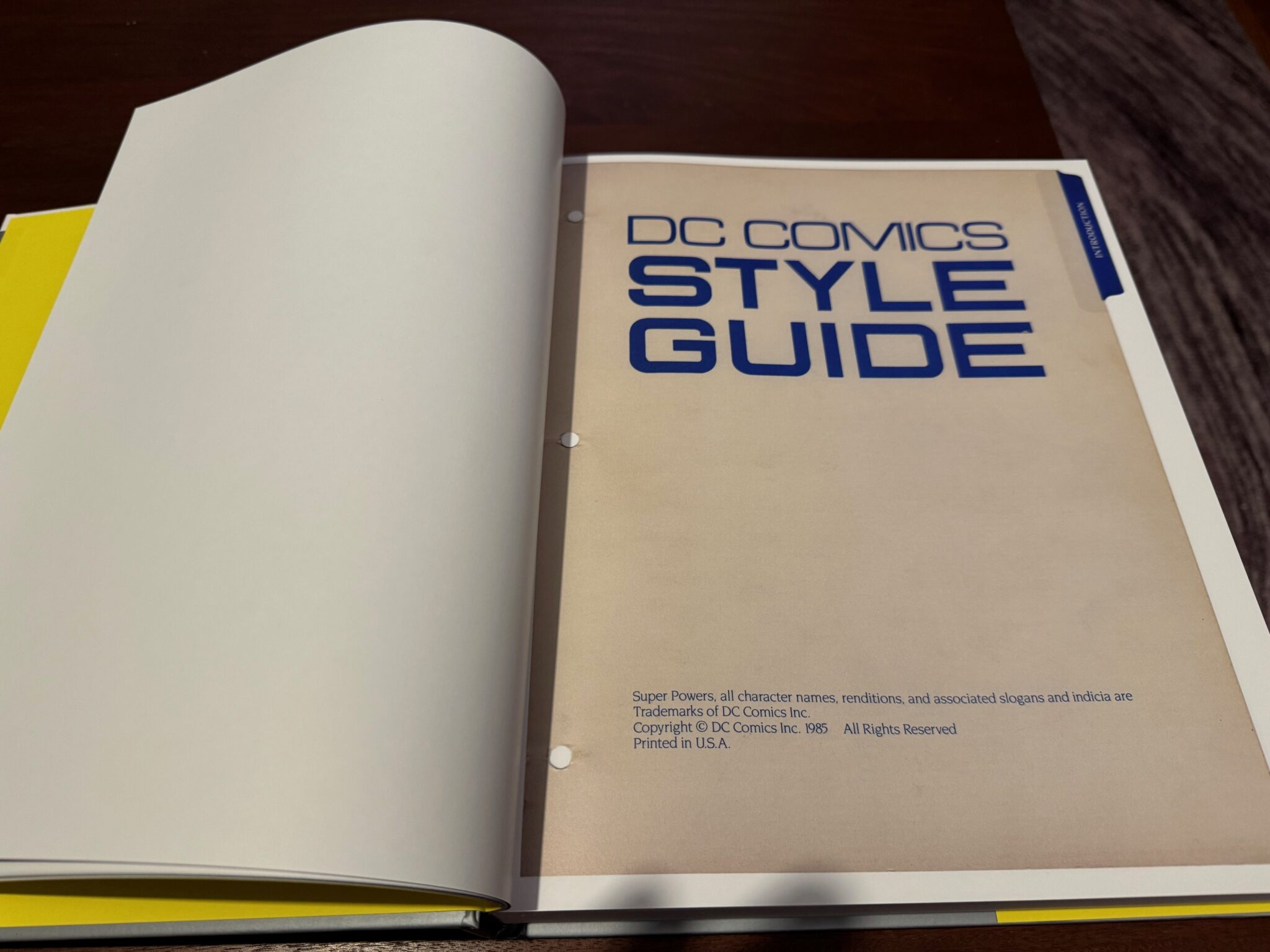 HERE IT IS! Your EXCLUSIVE FIRST LOOK at the 1982 DC COMICS STYLE GUIDE ...