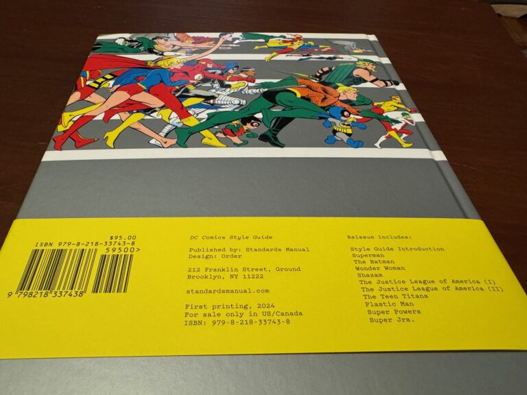 HERE IT IS! Your EXCLUSIVE FIRST LOOK at the 1982 DC COMICS STYLE GUIDE ...