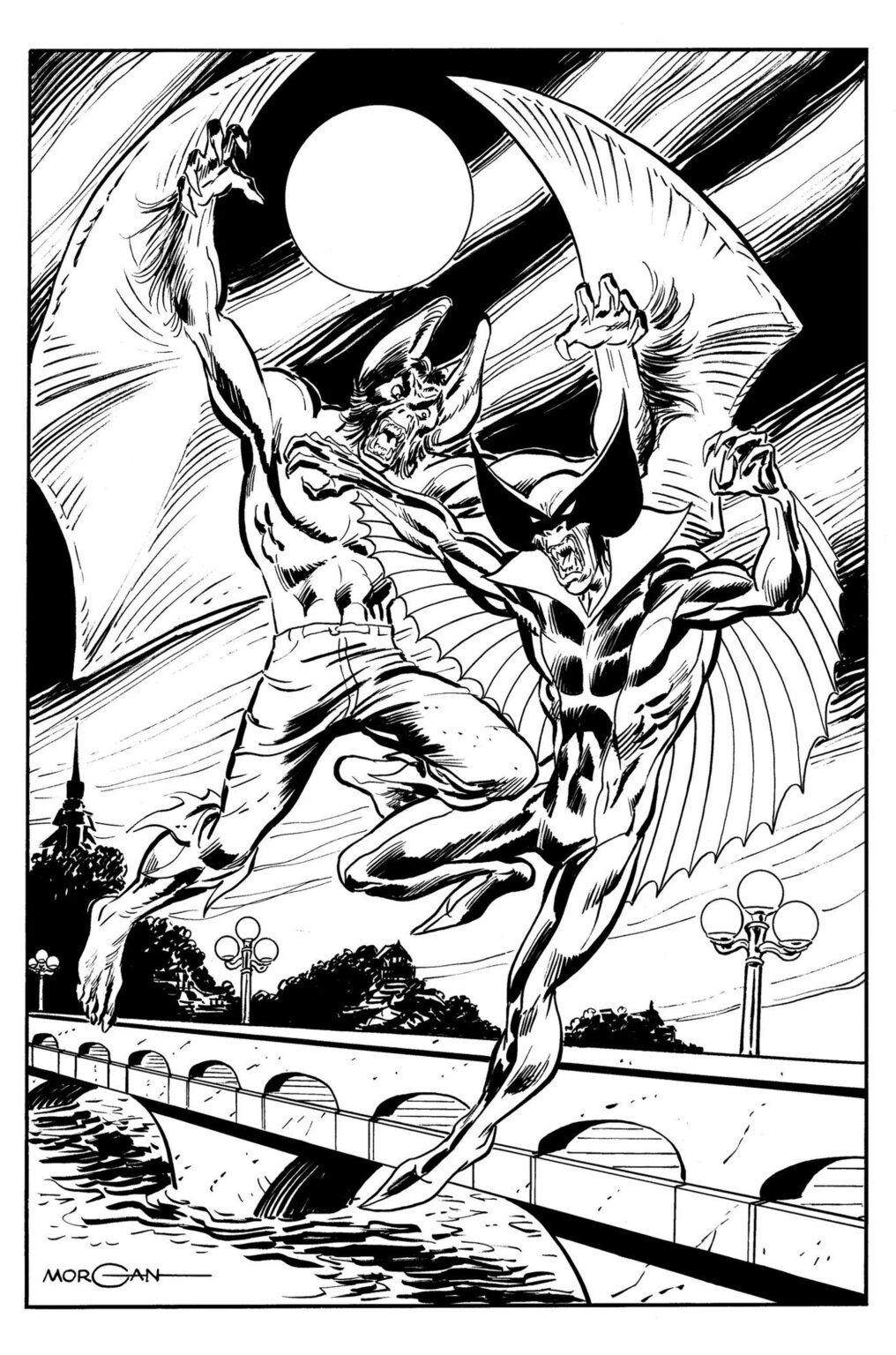 MAN-BAT vs. BARON BLOOD: The Supervillain Battle You’ve Always Wanted ...