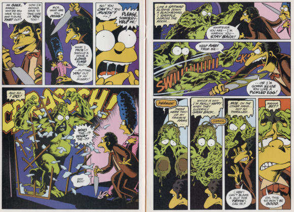 When WRIGHTSON, COLAN and WILLIAMSON Entered BART SIMPSON’S TREEHOUSE ...