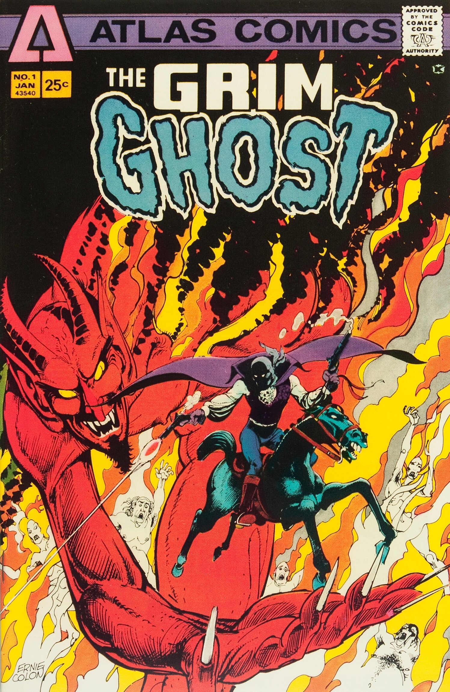 GRIM GHOST Will Be Among MEGO’s New ATLAS COMICS Figures | 13th ...