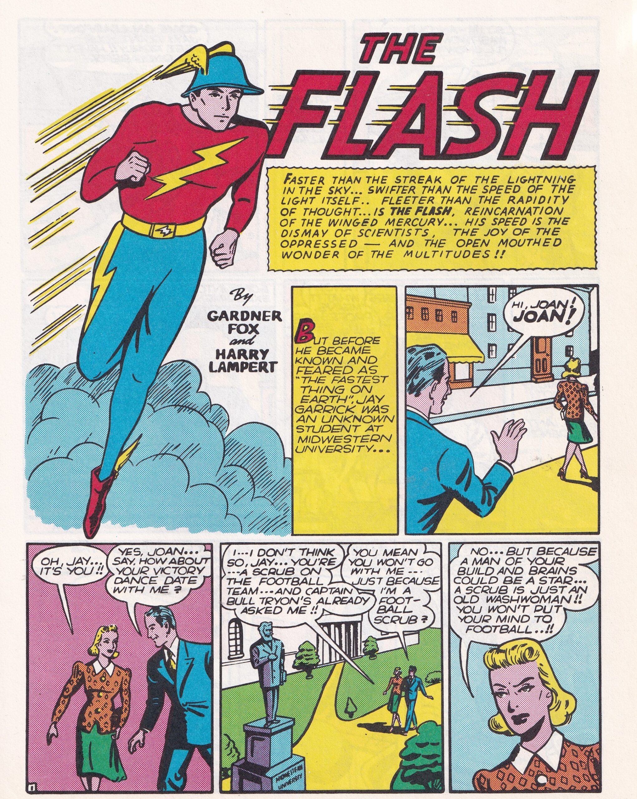 FLASH COMICS #1: An 85th ANNIVERSARY Salute to a Comics Landmark With a ...