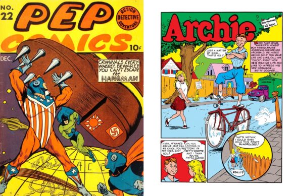 PEP COMICS AT 85: A Brief 411-Issue History | 13th Dimension, Comics ...