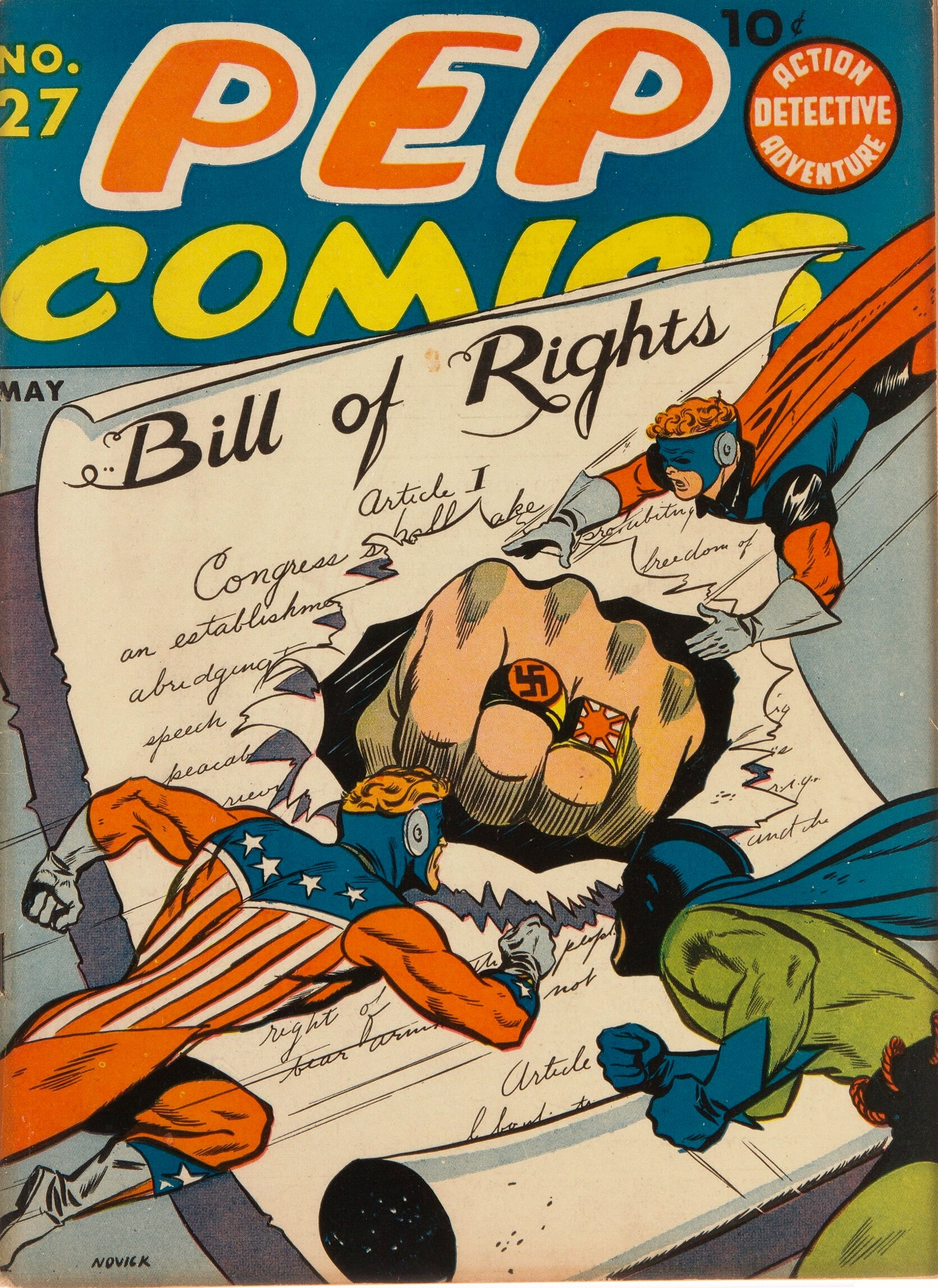 PEP COMICS AT 85: A Brief 411-Issue History | 13th Dimension, Comics ...