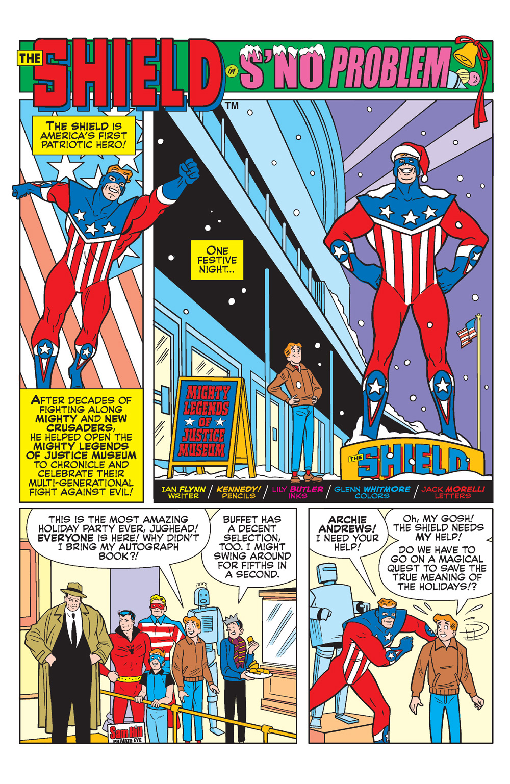 HO! HO! HO! Dig This Double Dose of Christmas ARCHIE | 13th Dimension ...