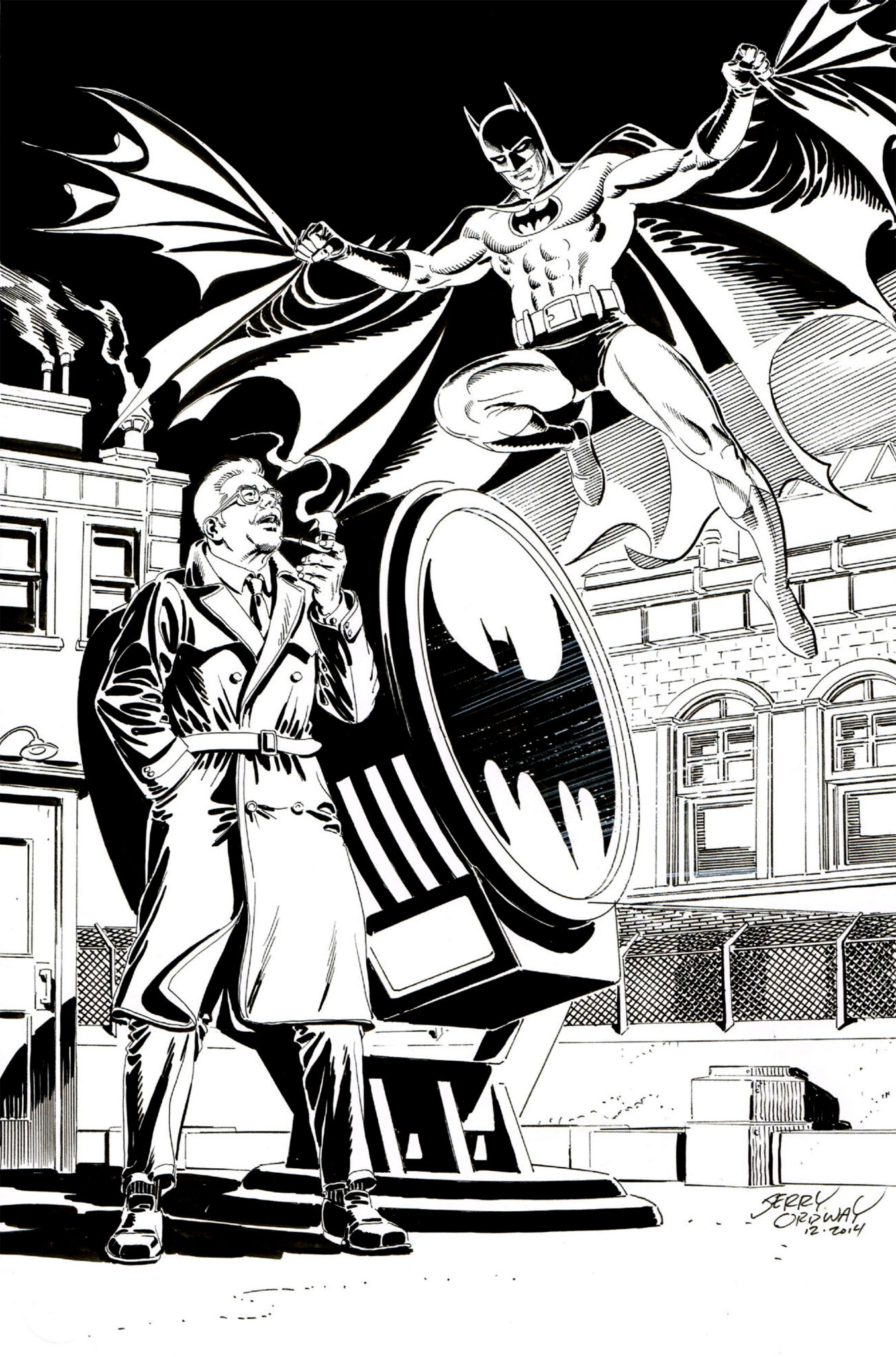 The ORIGIN OF THE BAT-SIGNAL… Through the Pencil of JERRY ORDWAY | 13th ...