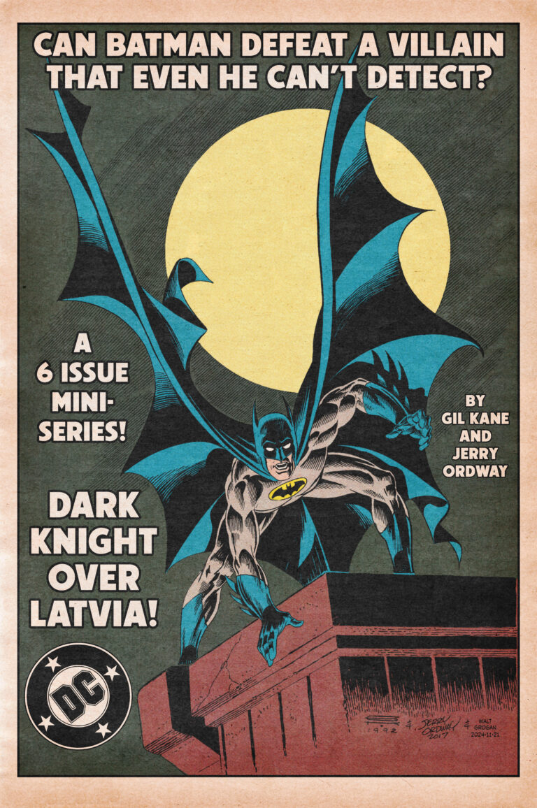 The JERRY ORDWAY and GIL KANE BATMAN Miniseries That Should Have Been ...