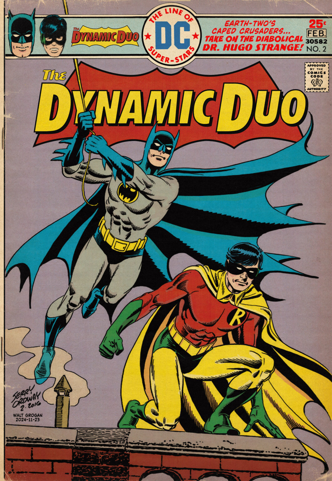 JERRY ORDWAY’s DYNAMIC DUO: The DC Series That Should Have Been | 13th ...