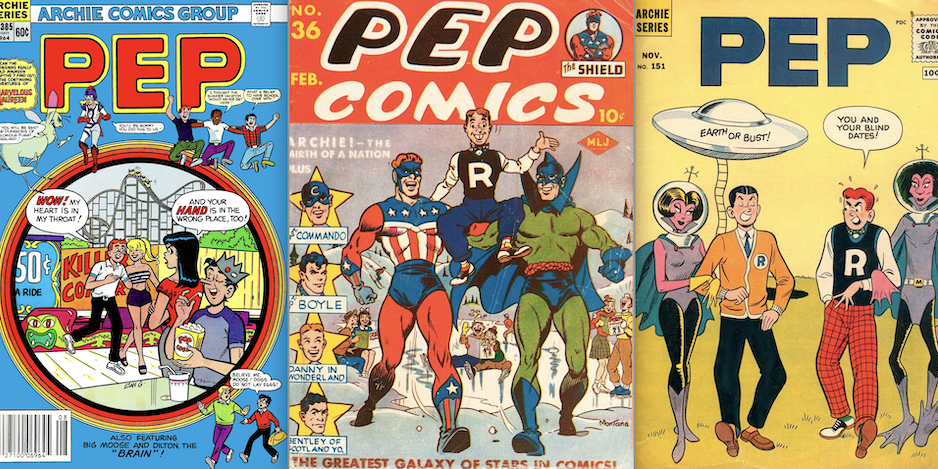 PEP COMICS AT 85: A Brief 411-Issue History | 13th Dimension, Comics ...