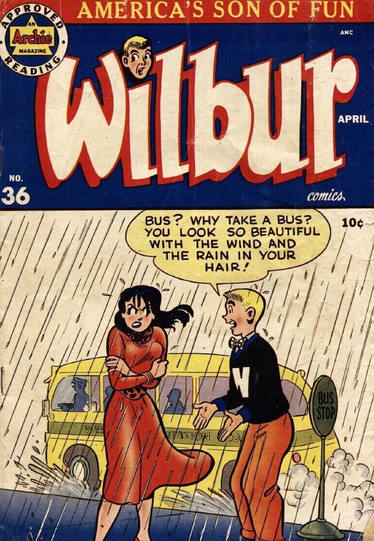 BLAST FROM THE PAST: Archie Comics Brings Back Old-Time Fave WILBUR ...