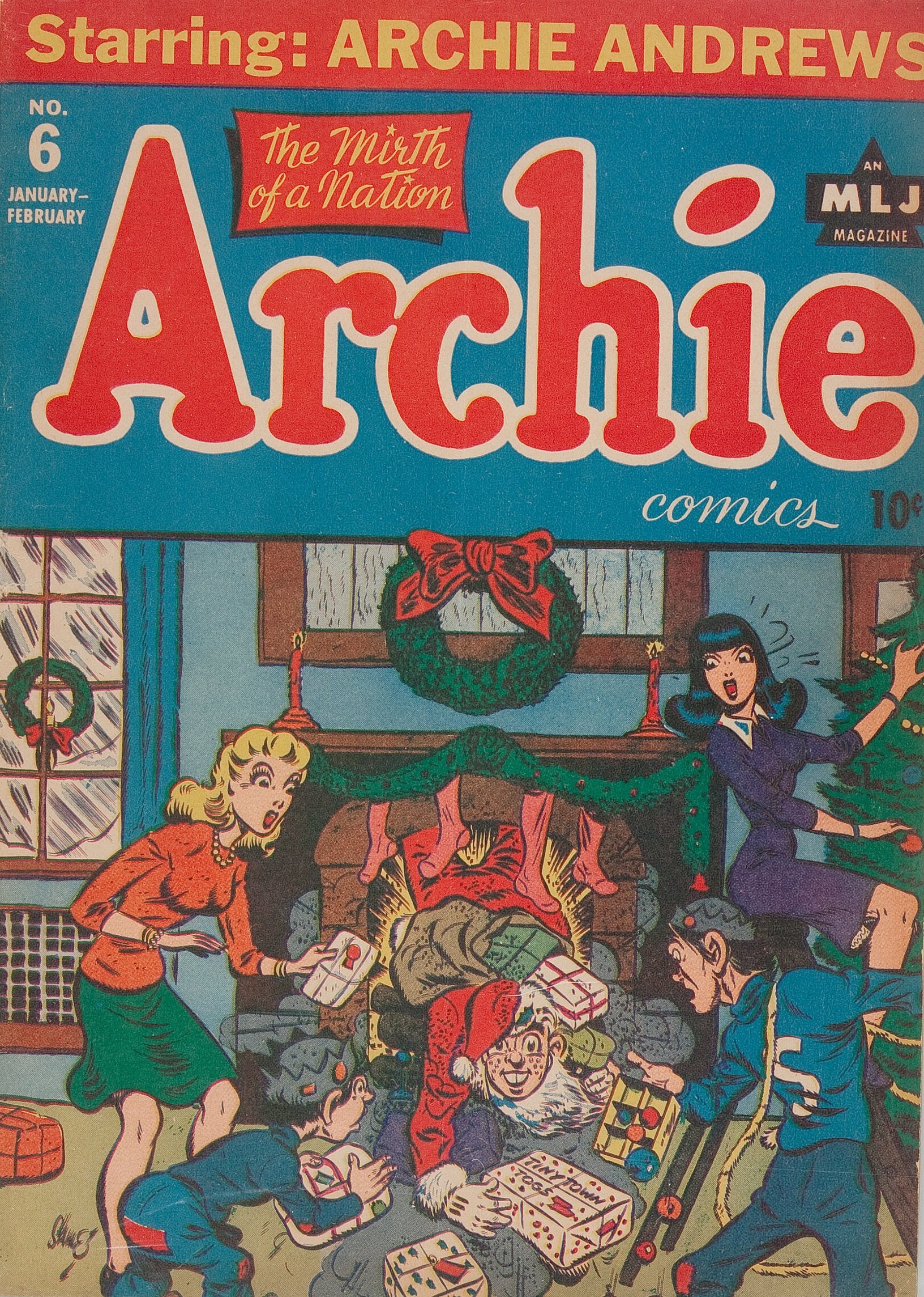 ’TWAS THE NIGHT BEFORE CHRISTMAS — Golden Age Comics Style | 13th ...