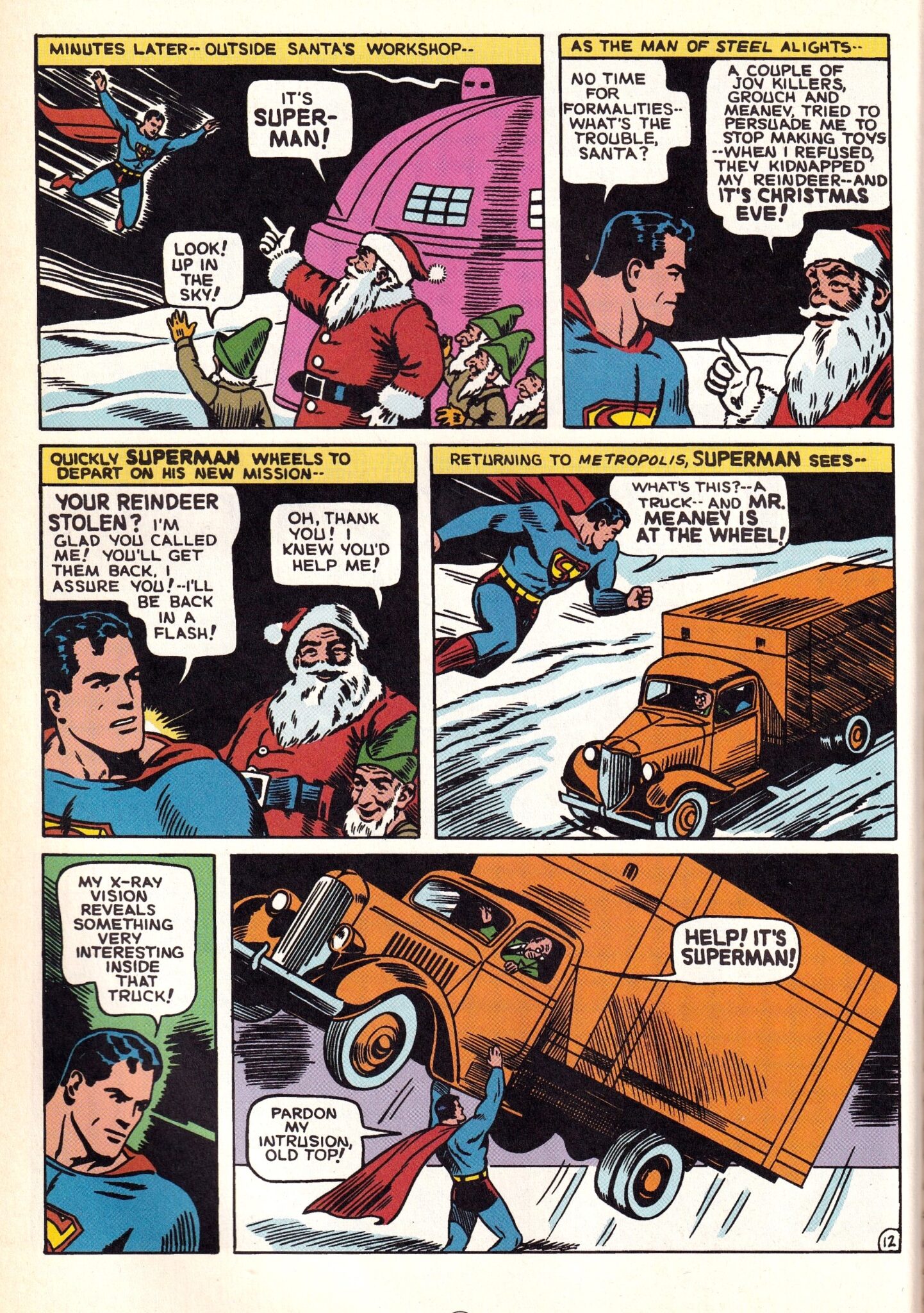 SUPERMAN’S CHRISTMAS ADVENTURE: Enjoy This Rarely Seen 1940 Yuletide ...
