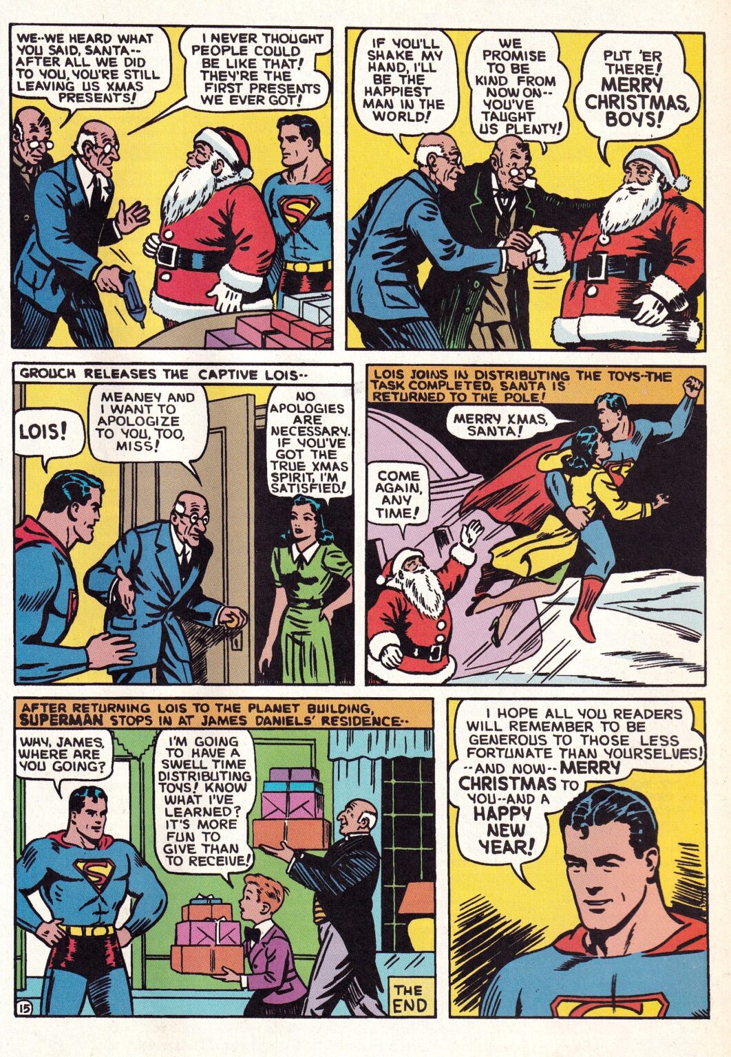 SUPERMAN’S CHRISTMAS ADVENTURE: Enjoy This Rarely Seen 1940 Yuletide ...