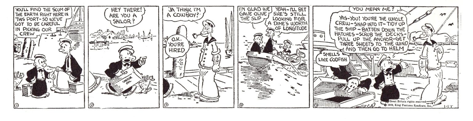 POPEYE AND HIS PAPA: A Birthday Tribute to the Great E.C. SEGAR | 13th ...