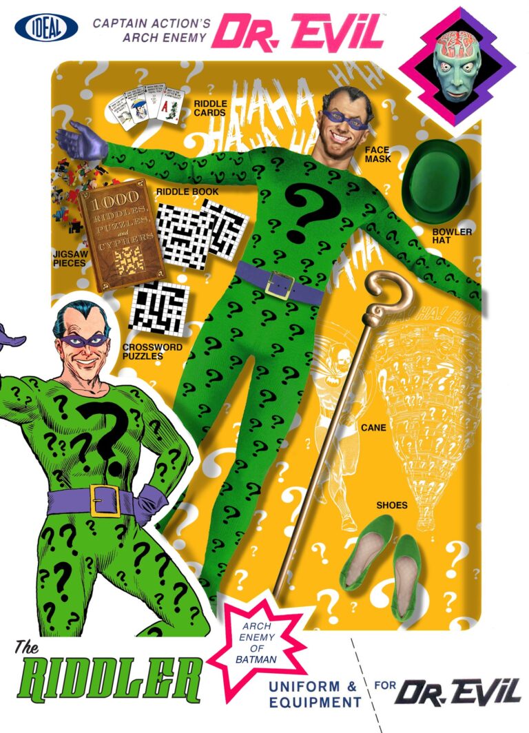 Boy, I Want This RIDDLER CAPTAIN ACTION Outfit So Bad | 13th Dimension ...