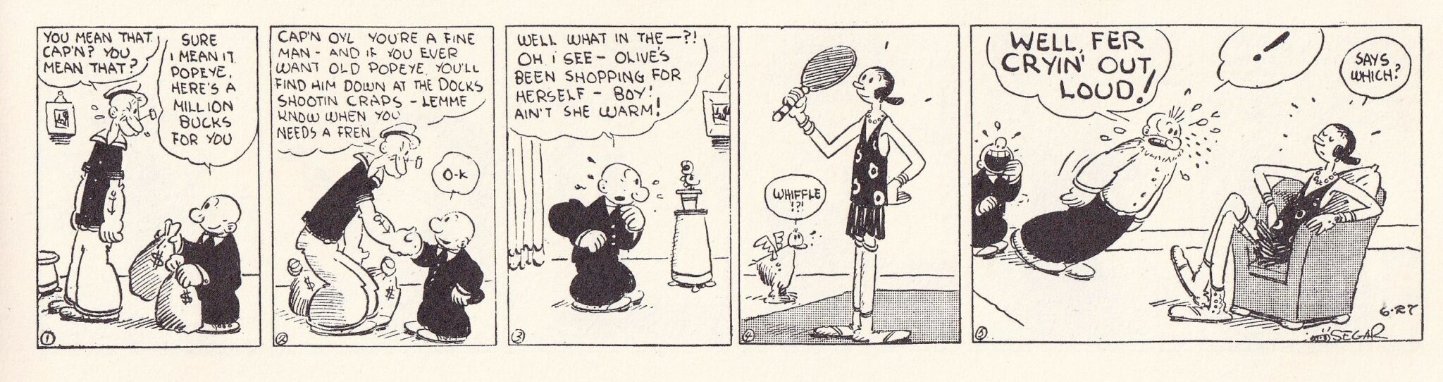 POPEYE AND HIS PAPA: A Birthday Tribute to the Great E.C. SEGAR | 13th ...