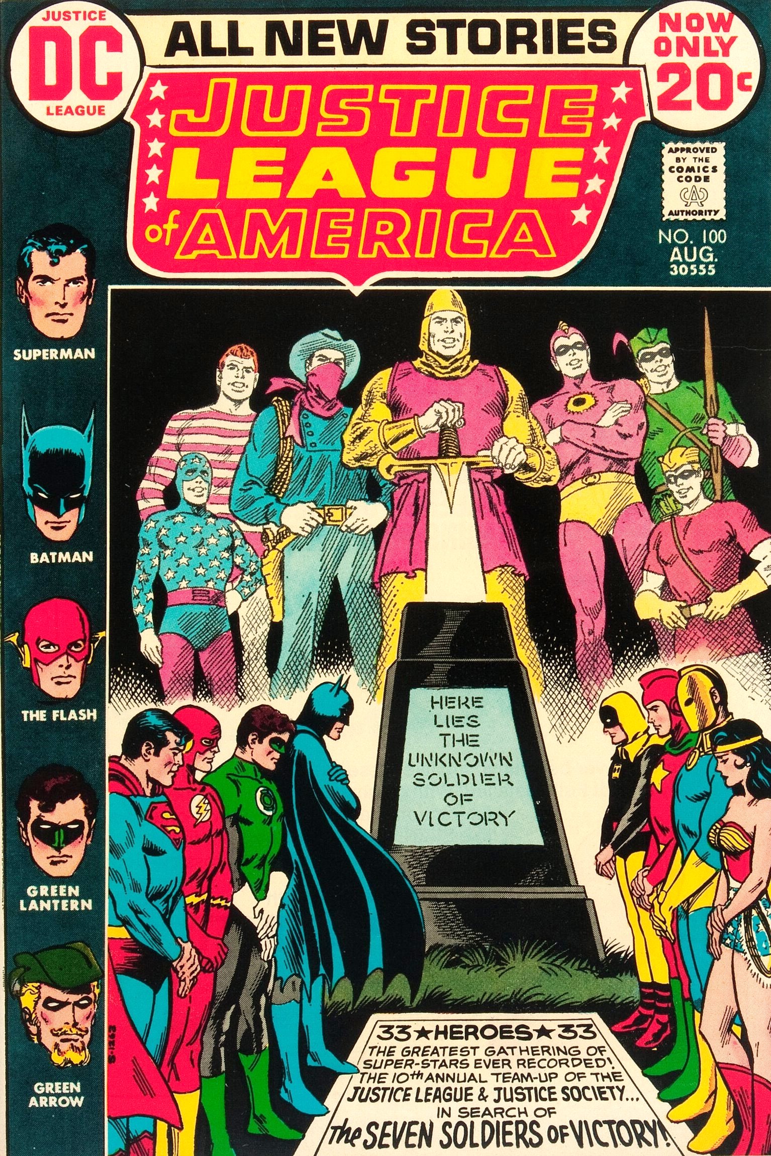 The JUSTICE LEAGUE OF AMERICA AT 65: 13 Essential Covers From the ...