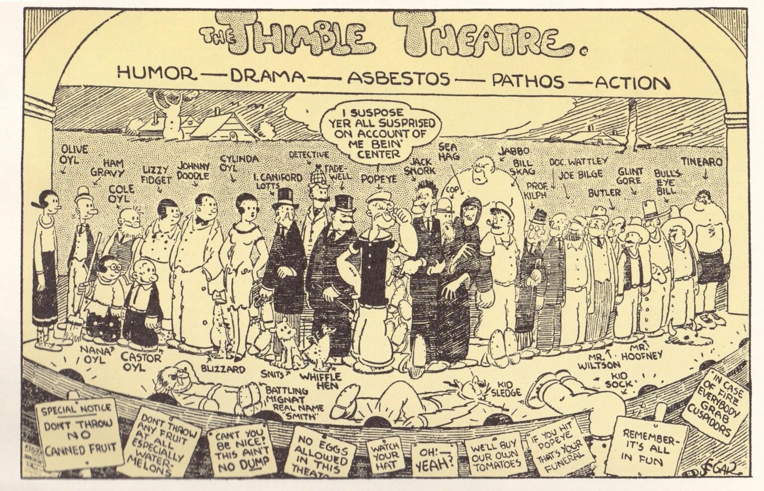 POPEYE AND HIS PAPA: A Birthday Tribute to the Great E.C. SEGAR | 13th ...