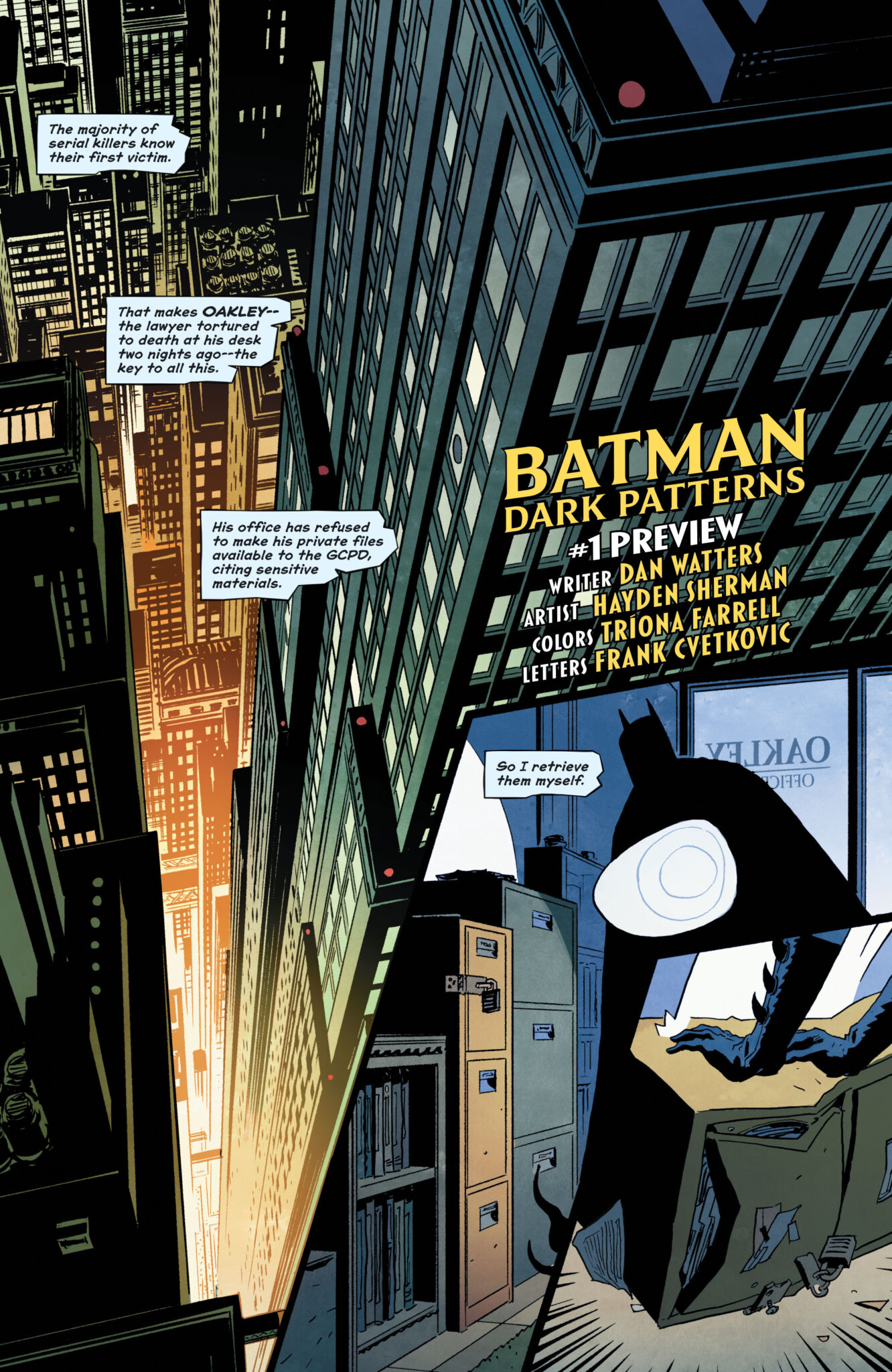 BATMAN Blows It In This Kinetic DARK PATTERNS SNEAK PEAK | 13th ...