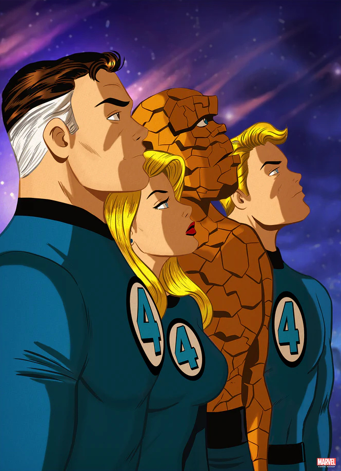FANTASTIC FOUR: Dig These Magnificent New Prints by DES TAYLOR | 13th ...