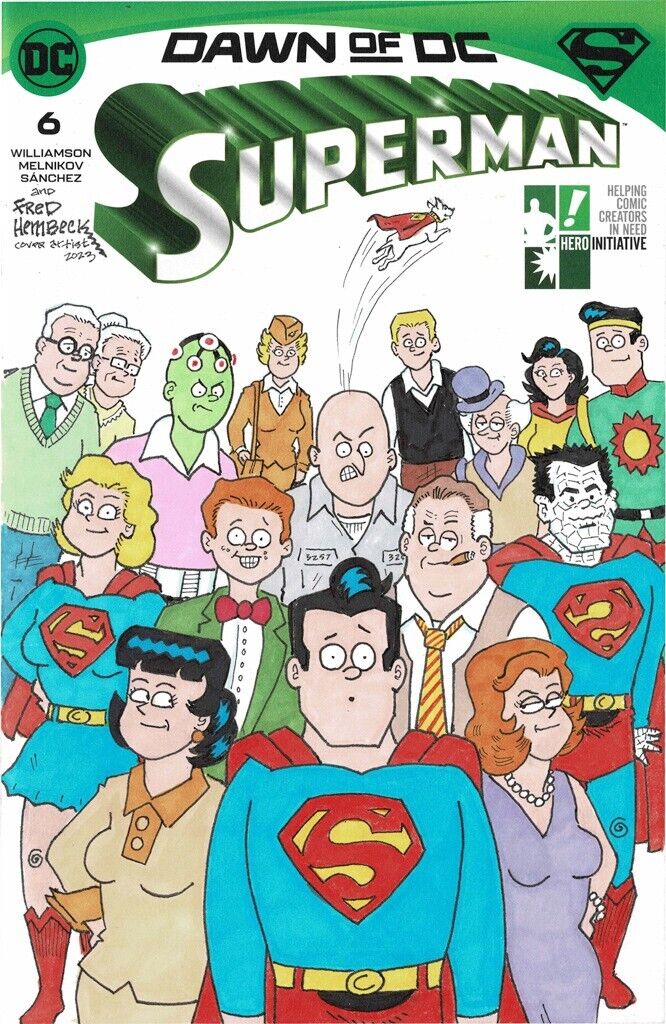 Dig These 13 Groovy Covers From the SUPERMAN 100 Charity Project | 13th ...