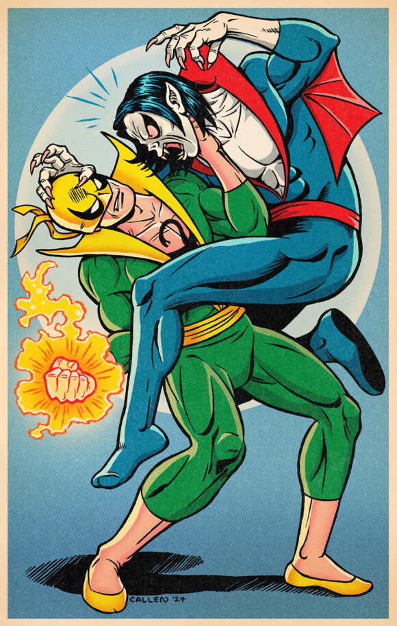 Iron Fist and Morbius: WHEN STUDLY BARE CHESTS COLLIDE! | 13th ...